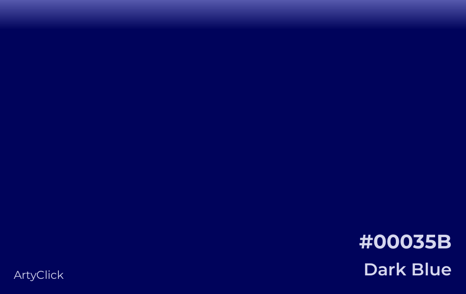 Dark Blue Color ArtyClick